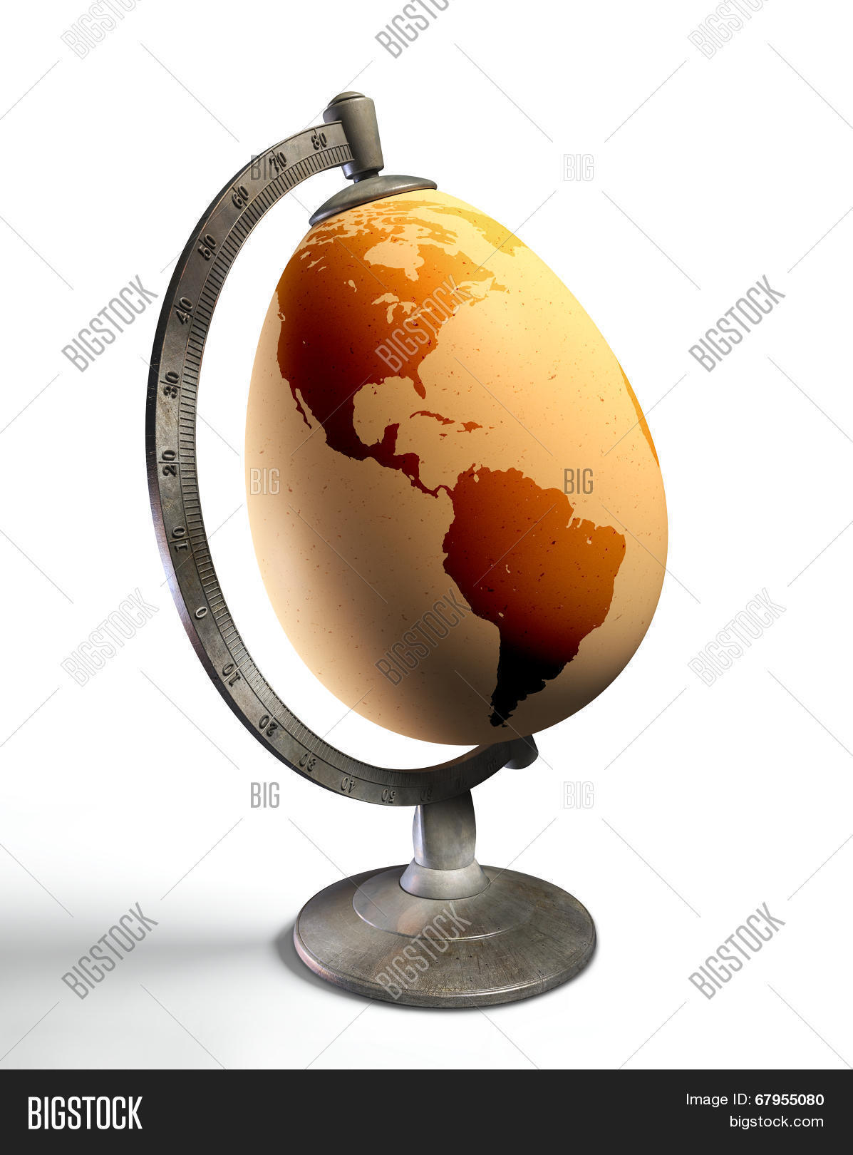 Egg Earth Globe Image & Photo (Free Trial) | Bigstock