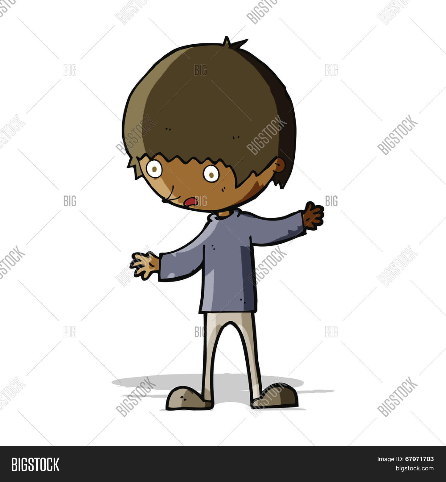 Cartoon Boy Vector & Photo (Free Trial) | Bigstock