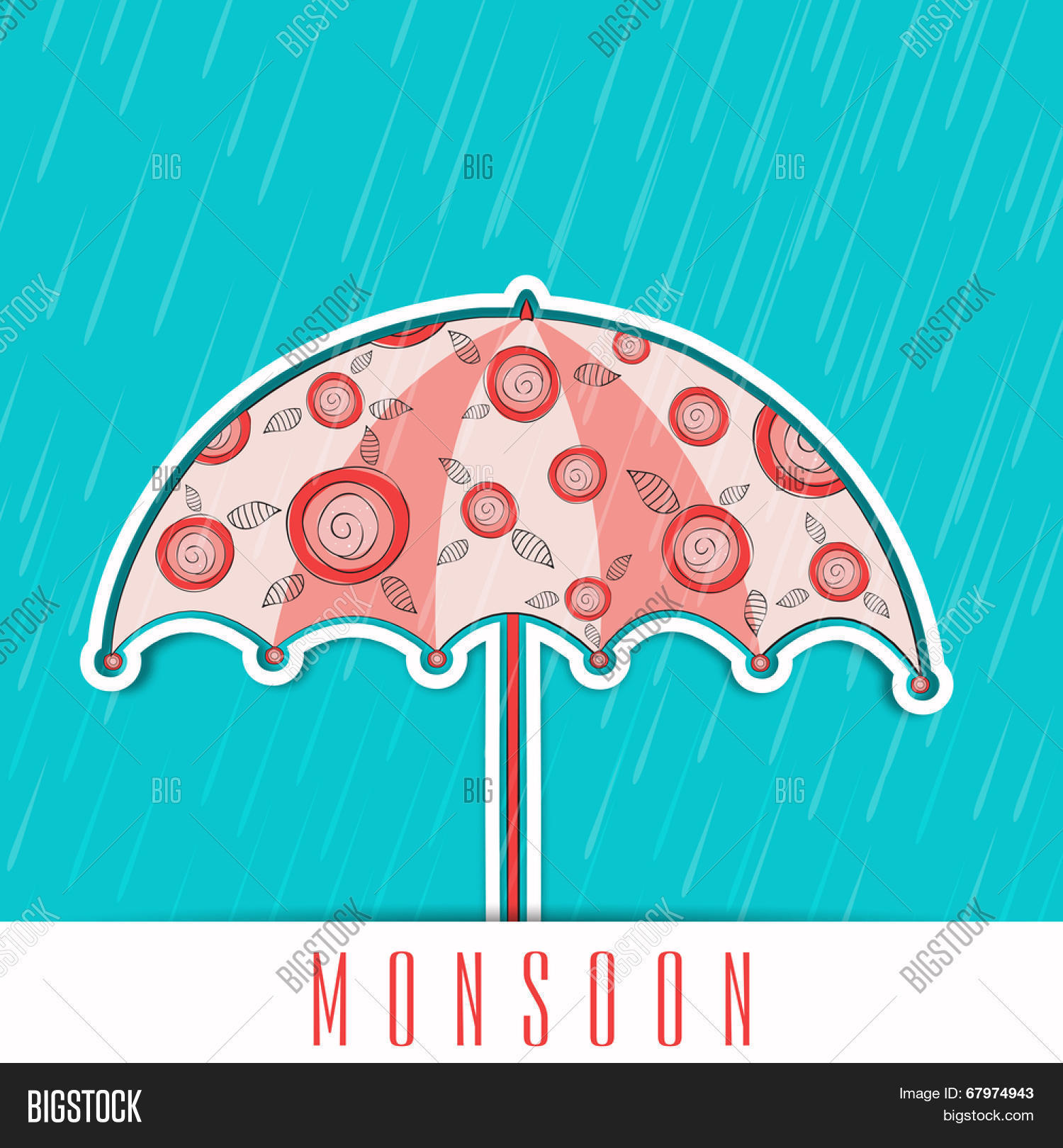Stylish Monsoon Vector & Photo (Free Trial) | Bigstock