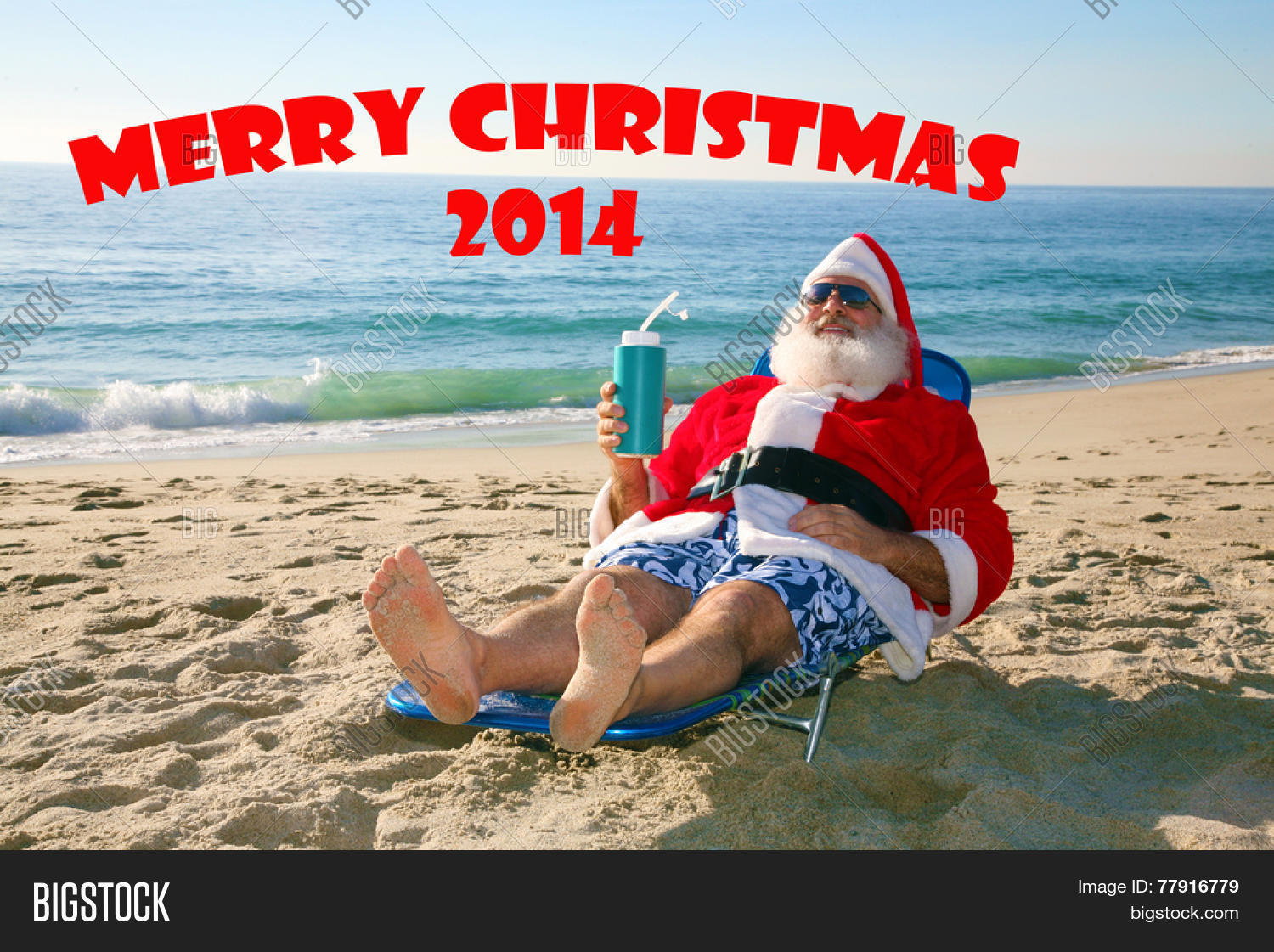 Santa Claus Relaxing Image & Photo (Free Trial) | Bigstock