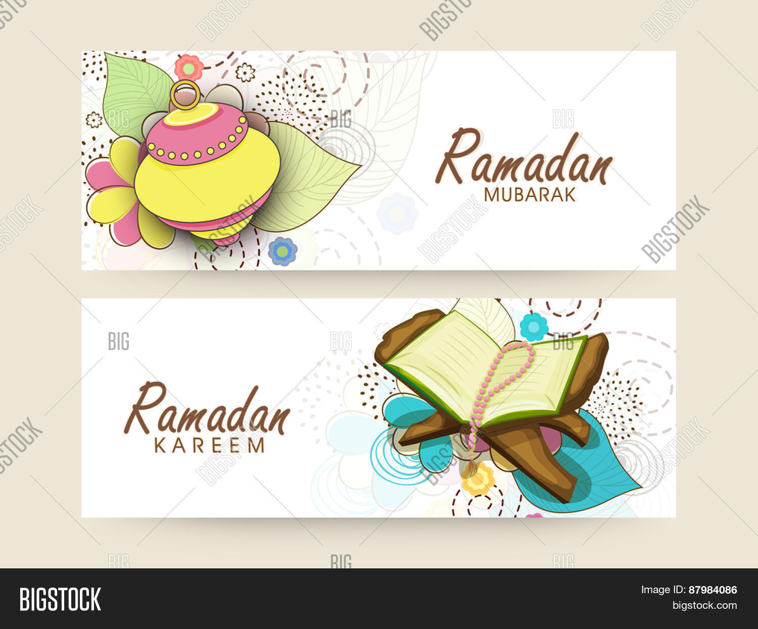 Website Header Banner Vector & Photo (Free Trial) | Bigstock
