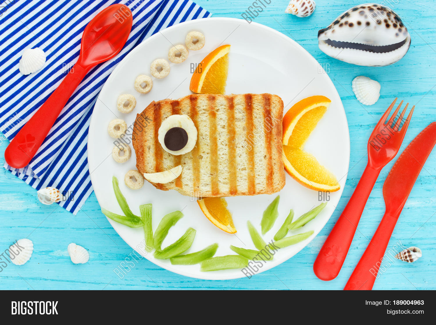 Fun Food Art Kids Image & Photo (Free Trial) | Bigstock