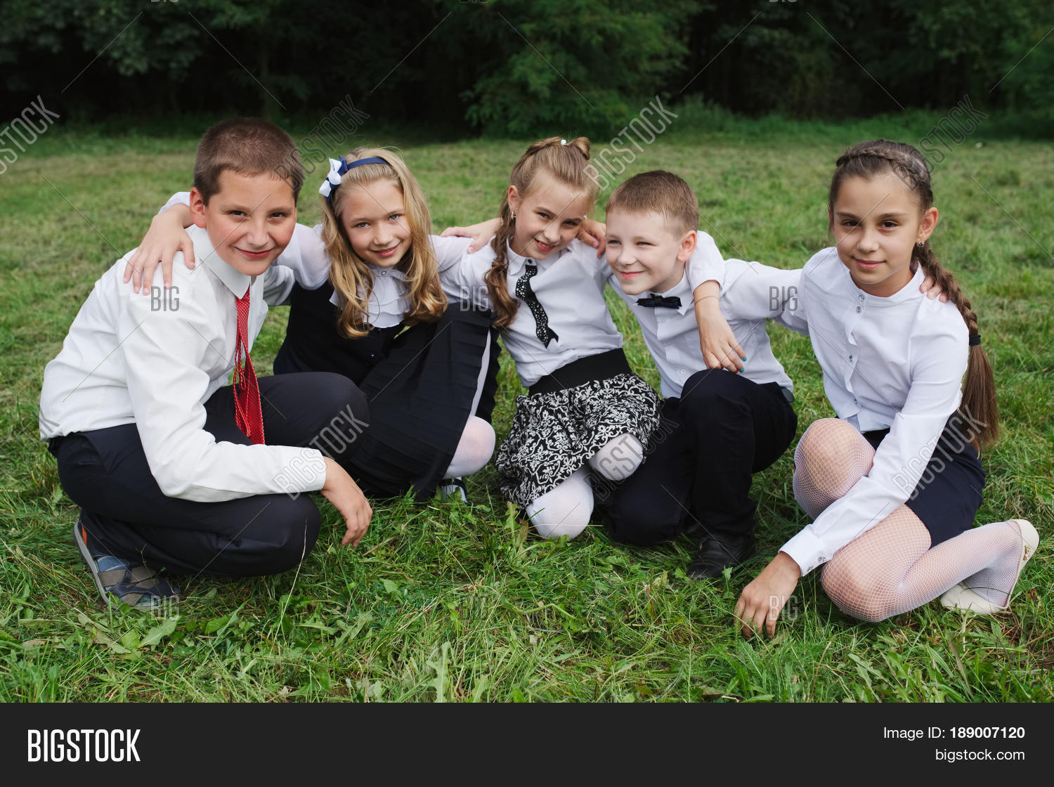 Group Young Boys Girls Image & Photo (Free Trial) | Bigstock