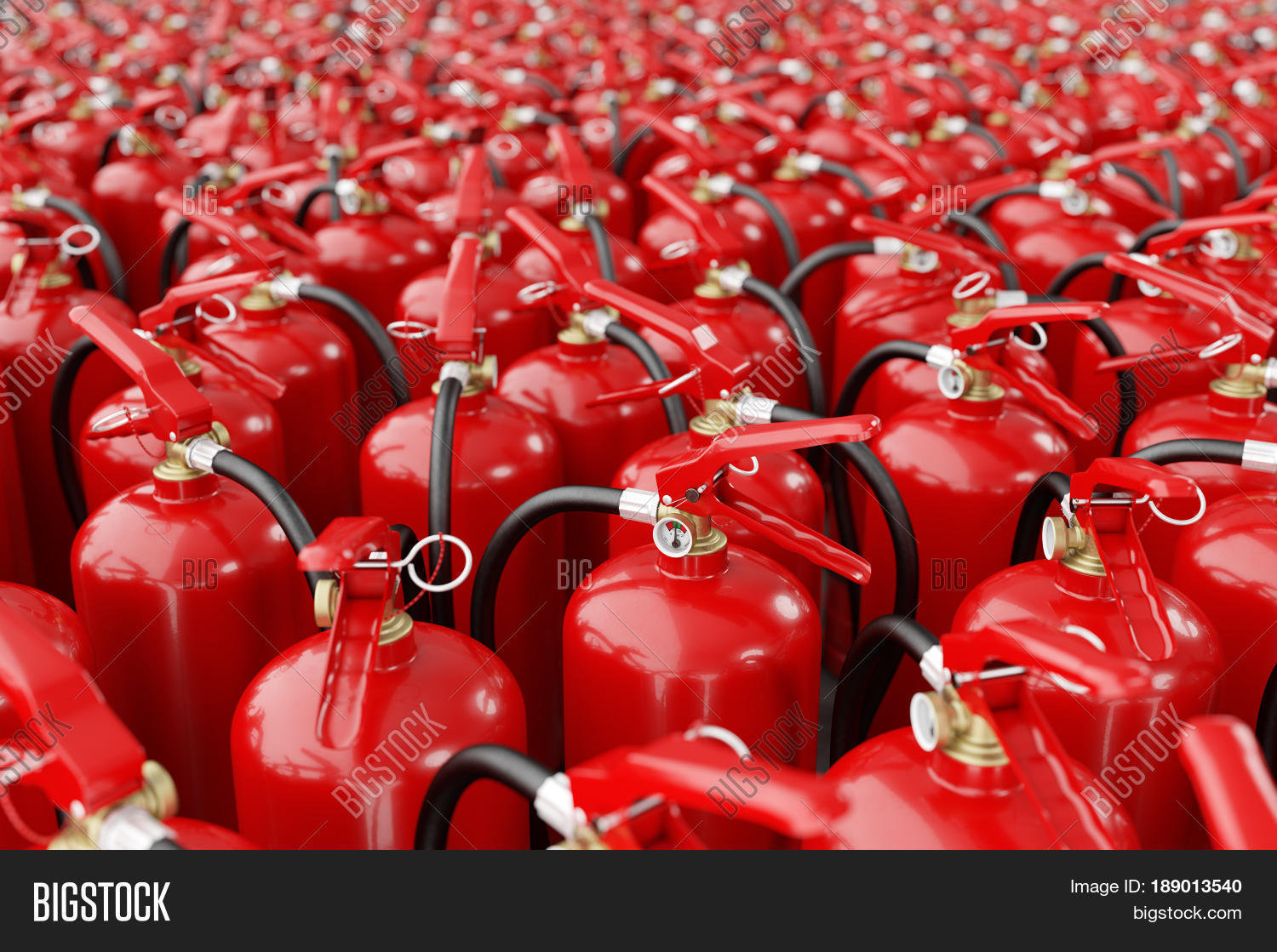 Fire Extinguishers. Image & Photo (Free Trial) | Bigstock