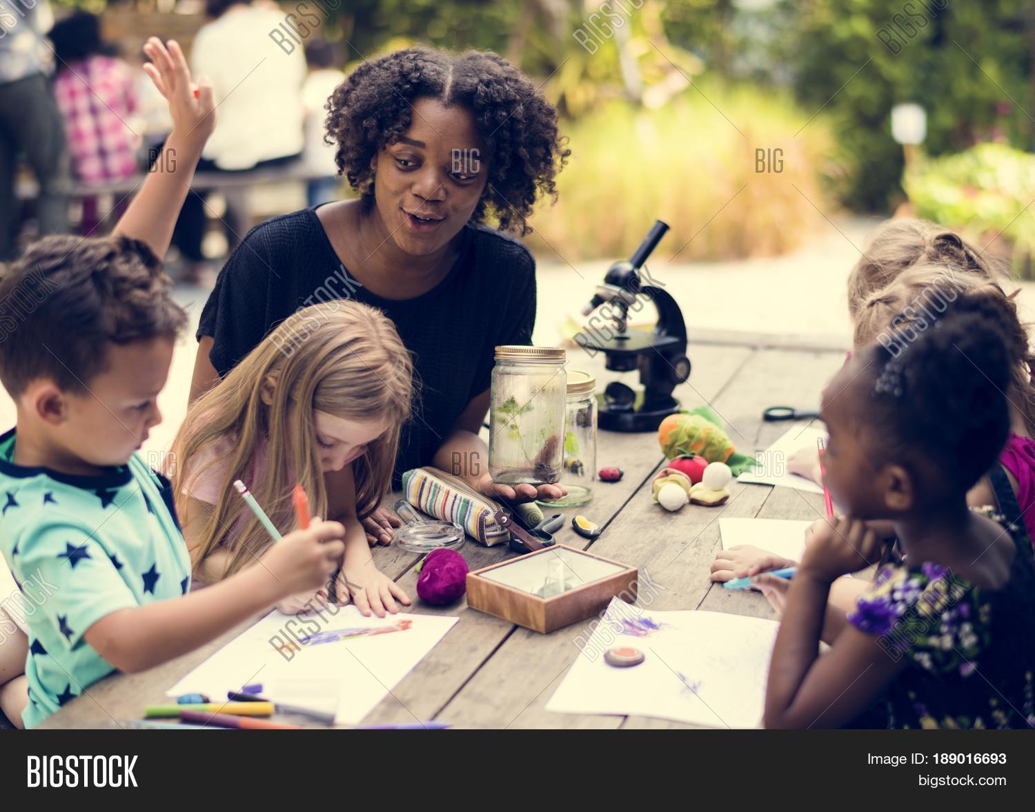 Group Kids Classmates Image & Photo (Free Trial) | Bigstock