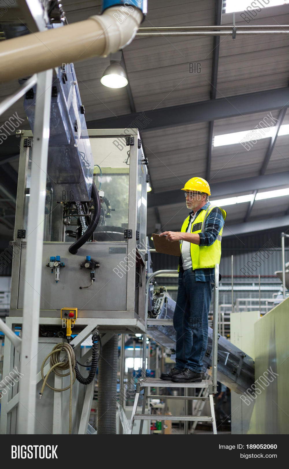 Male Factory Worker Image & Photo (Free Trial) | Bigstock