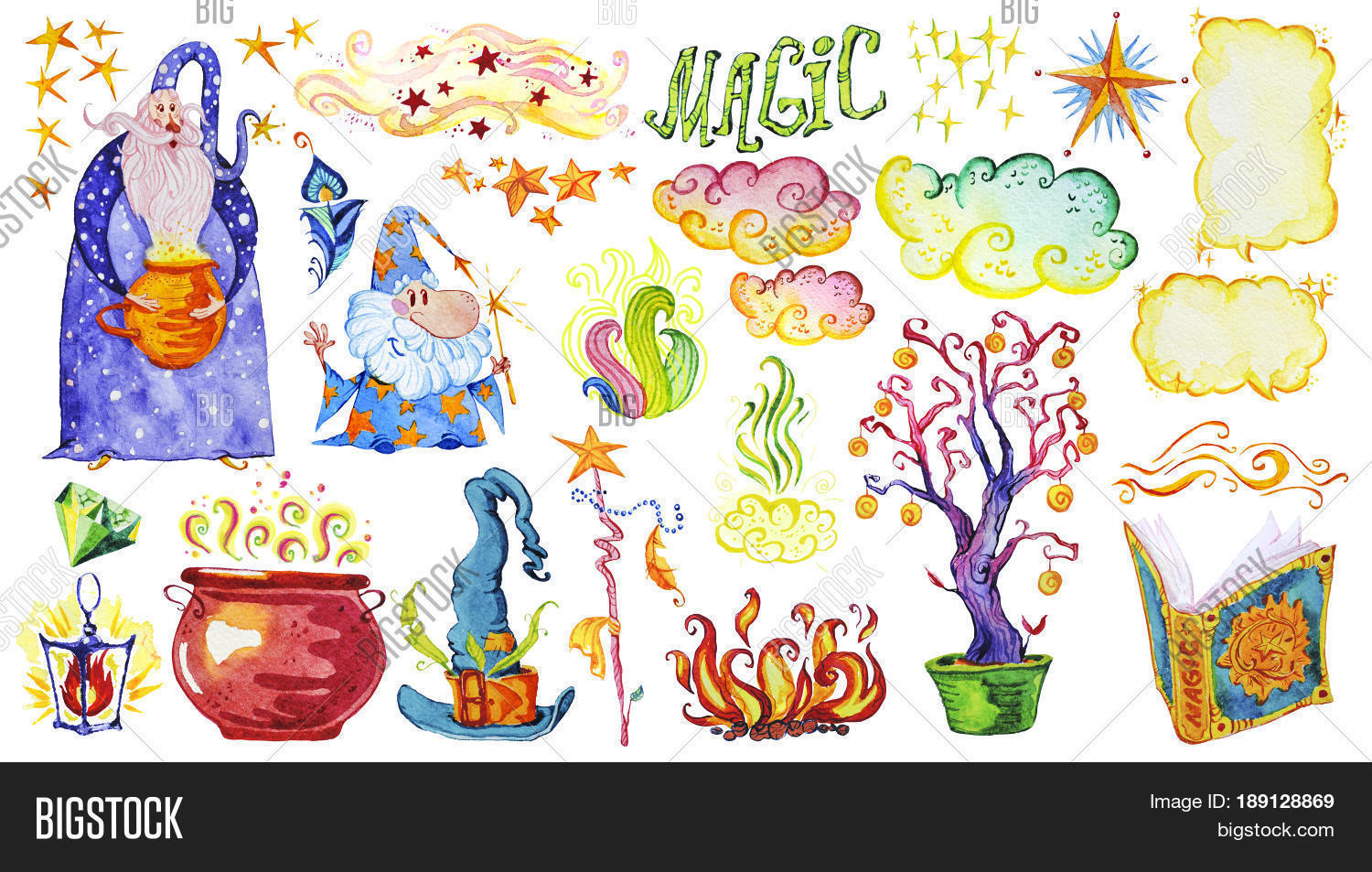 Watercolor Artistic Image & Photo (Free Trial) | Bigstock