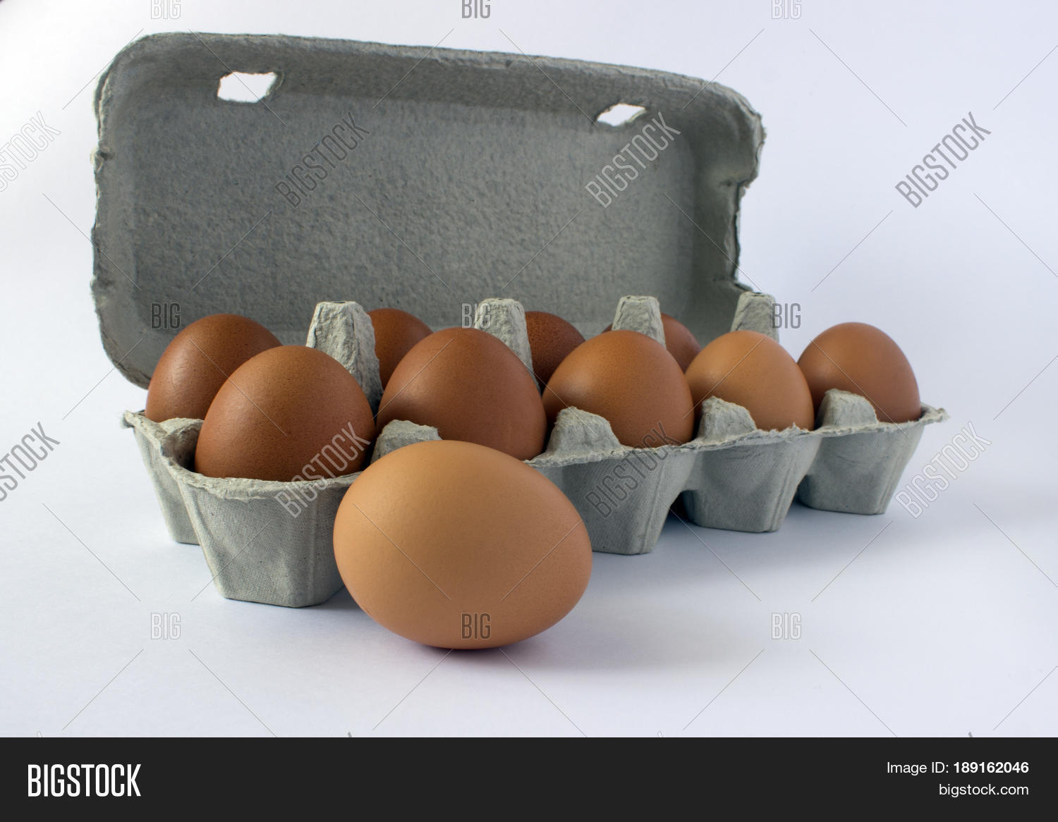 Box Chicken Eggs Angle Image & Photo (Free Trial) | Bigstock