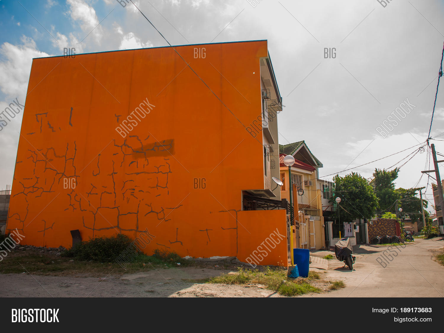 Local Street Houses Image & Photo (Free Trial) | Bigstock
