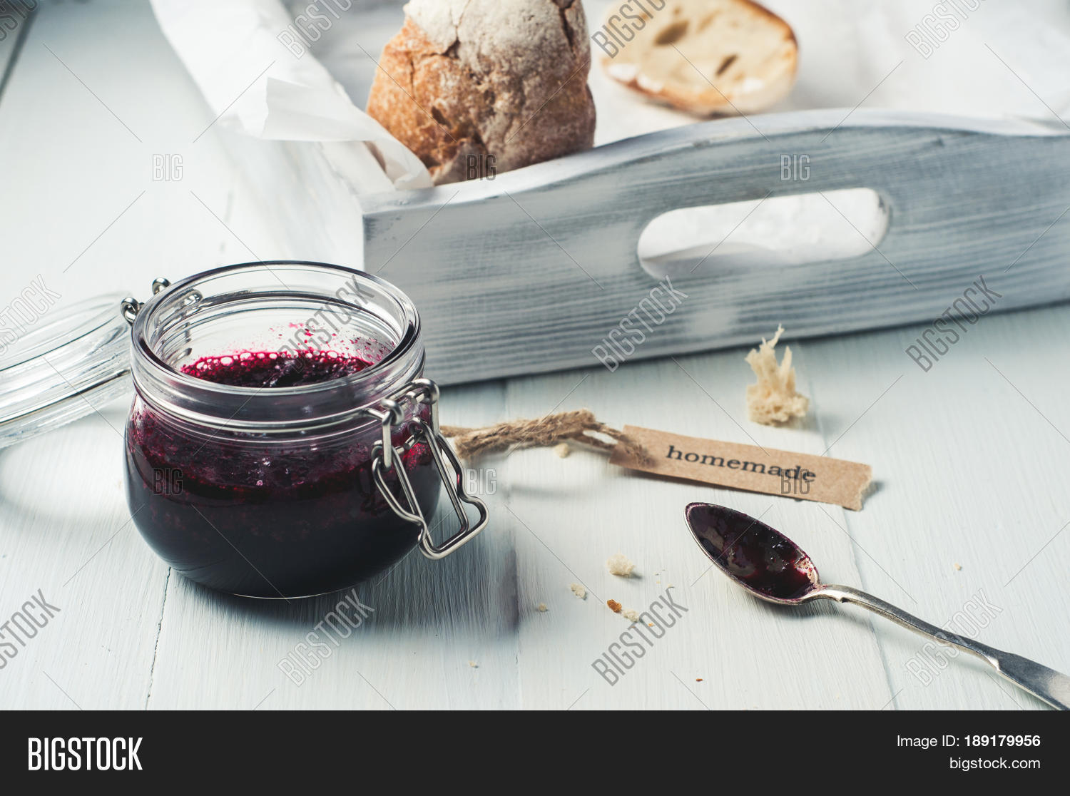 Homemade Jam Jar Bread Image & Photo (Free Trial) | Bigstock