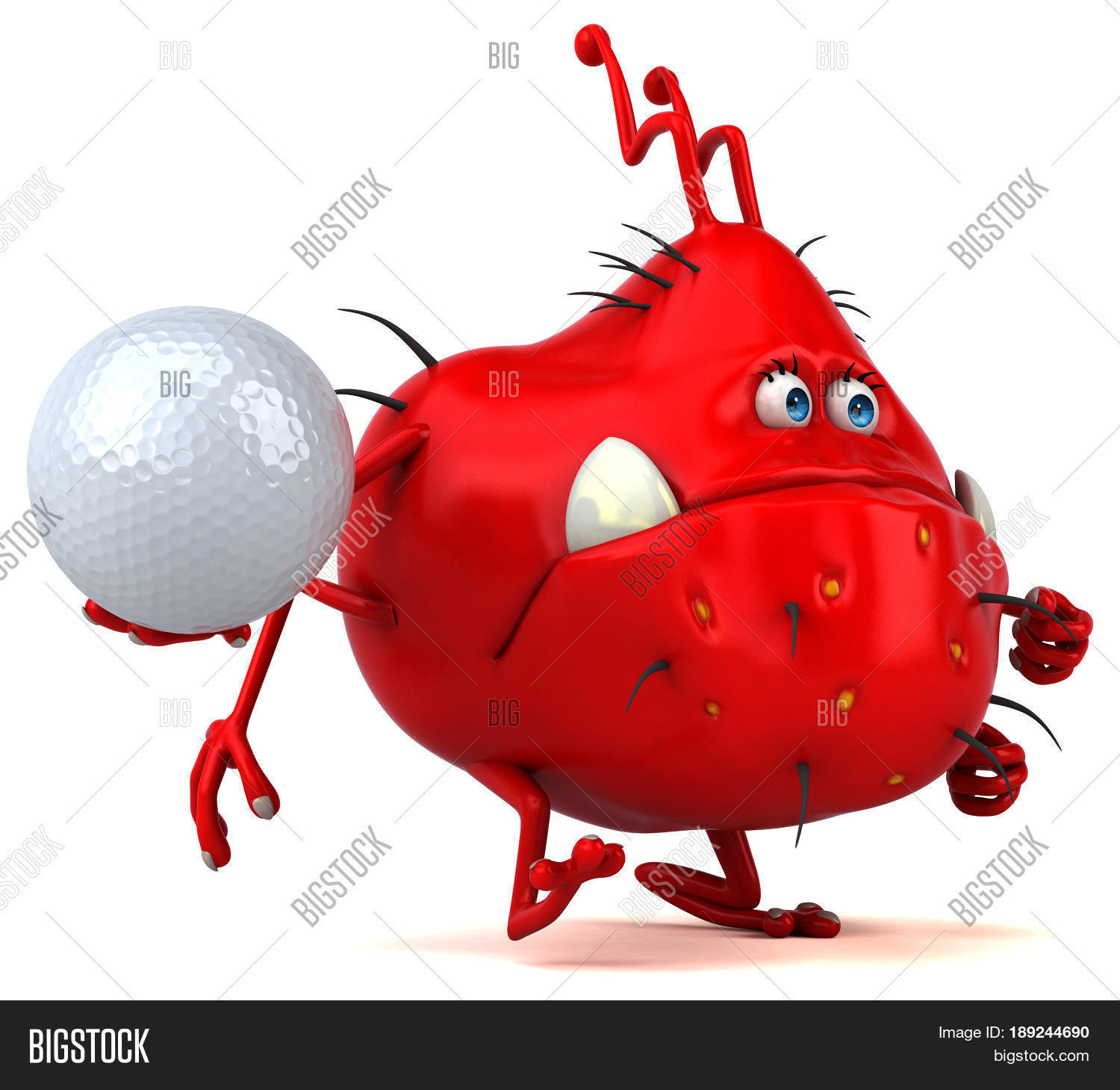 Fun Germ - 3D Image & Photo (Free Trial) | Bigstock
