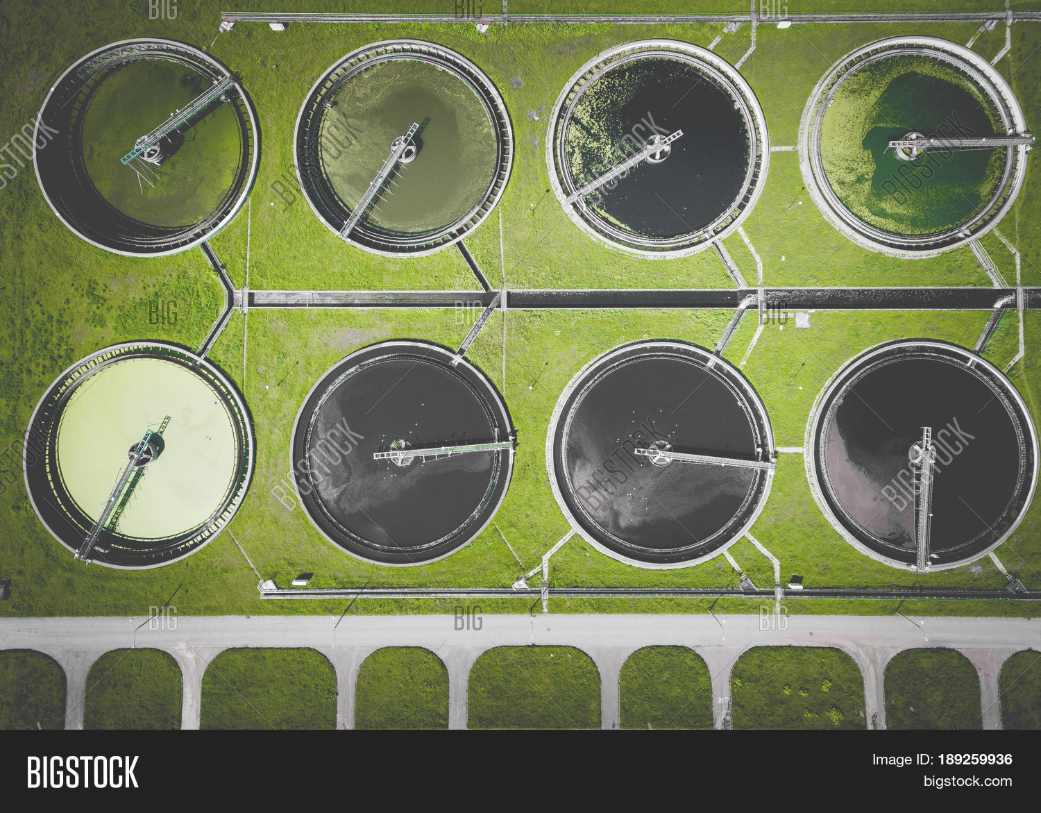 Sewage Farm. Static Image & Photo (Free Trial) | Bigstock