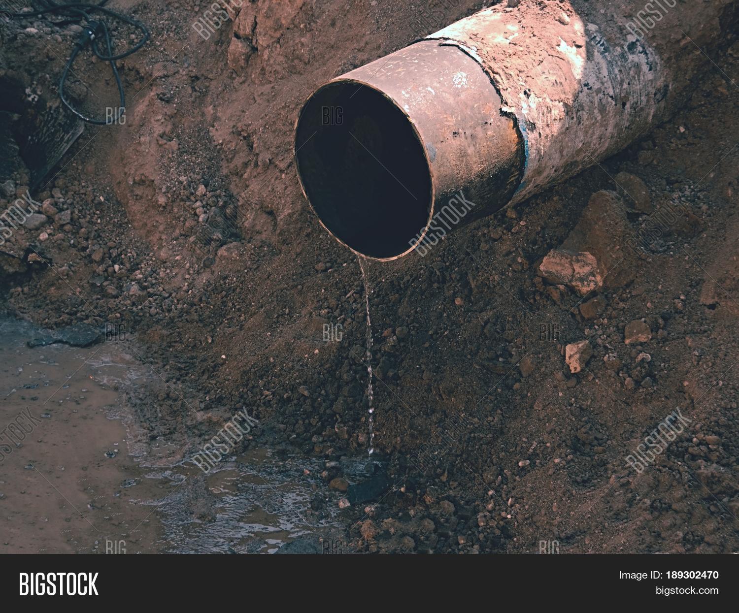 Rusty Old Iron Pipe Image & Photo (Free Trial) | Bigstock