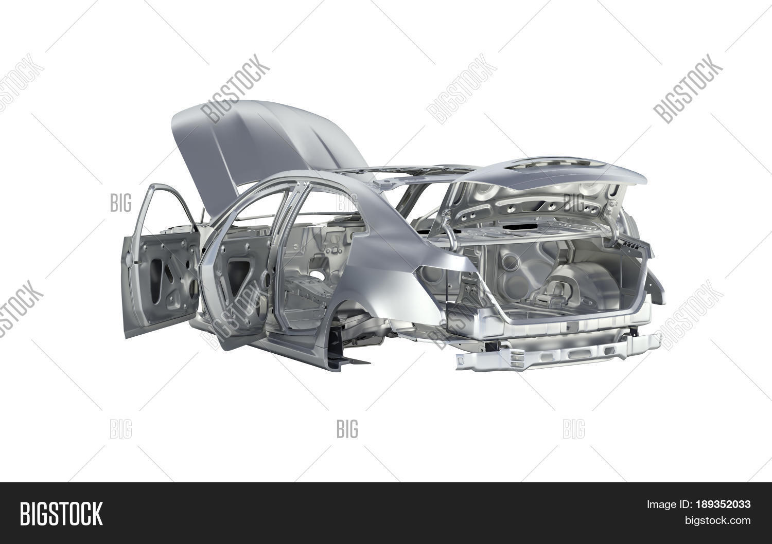 Body Car No Wheel Image & Photo (Free Trial) | Bigstock