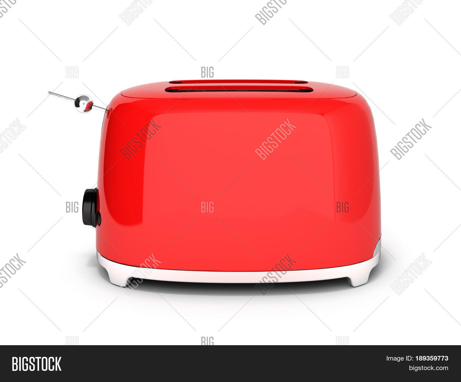 Red Retro Toaster Side Image & Photo (Free Trial) | Bigstock