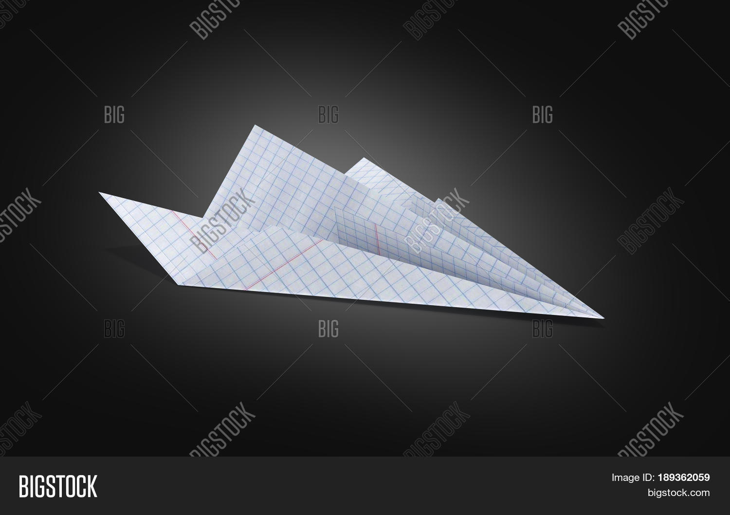 Paper Plane Made Graph Image & Photo (Free Trial) | Bigstock