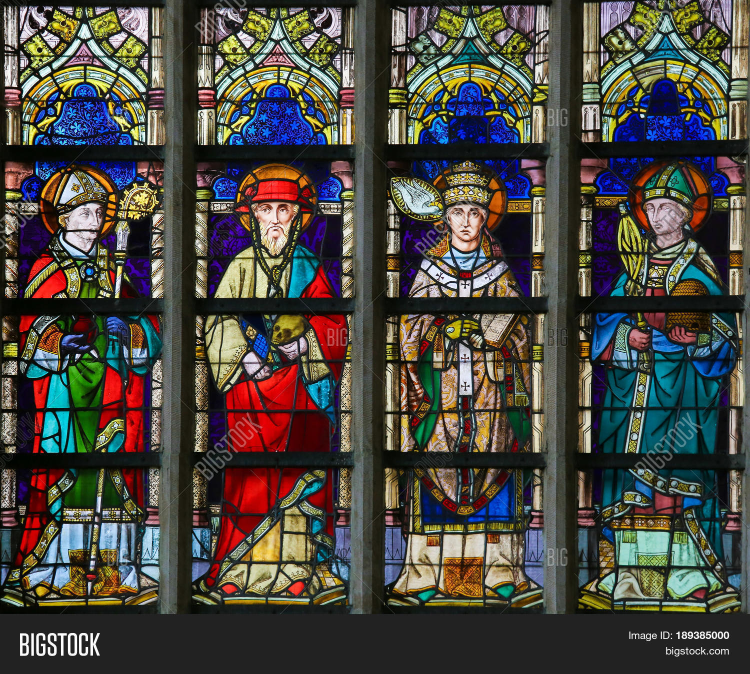 Stained Glass - Saint Image & Photo (Free Trial) | Bigstock