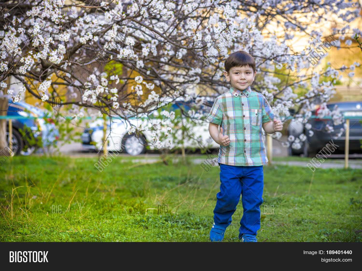 Toddler Boy Spring Image & Photo (Free Trial) | Bigstock