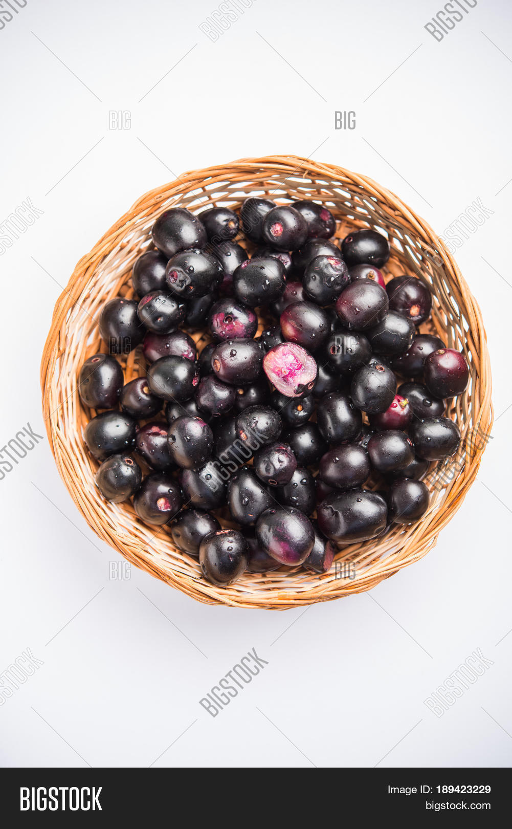 Jambolan Plum Jambhul Image & Photo (Free Trial) | Bigstock