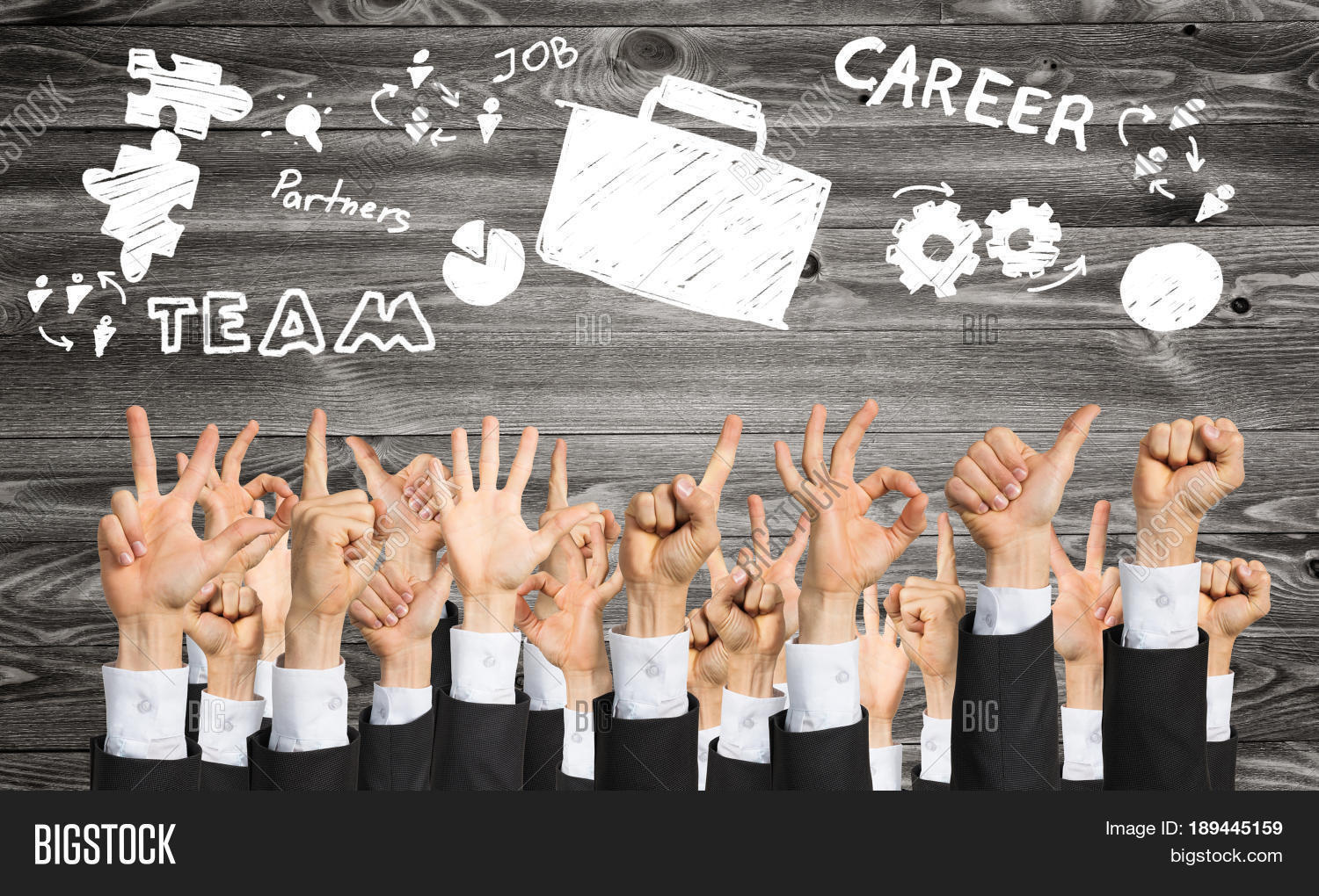 Many Hands Image & Photo (Free Trial) | Bigstock