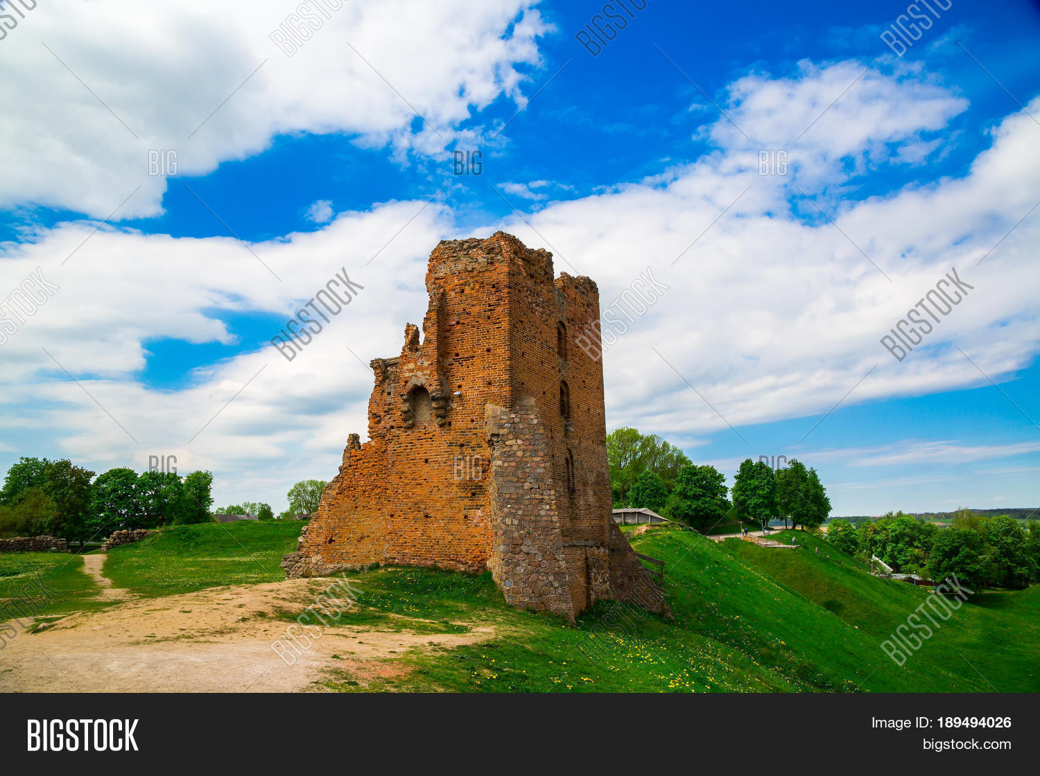 Ruins Medieval Castle Image & Photo (Free Trial) | Bigstock