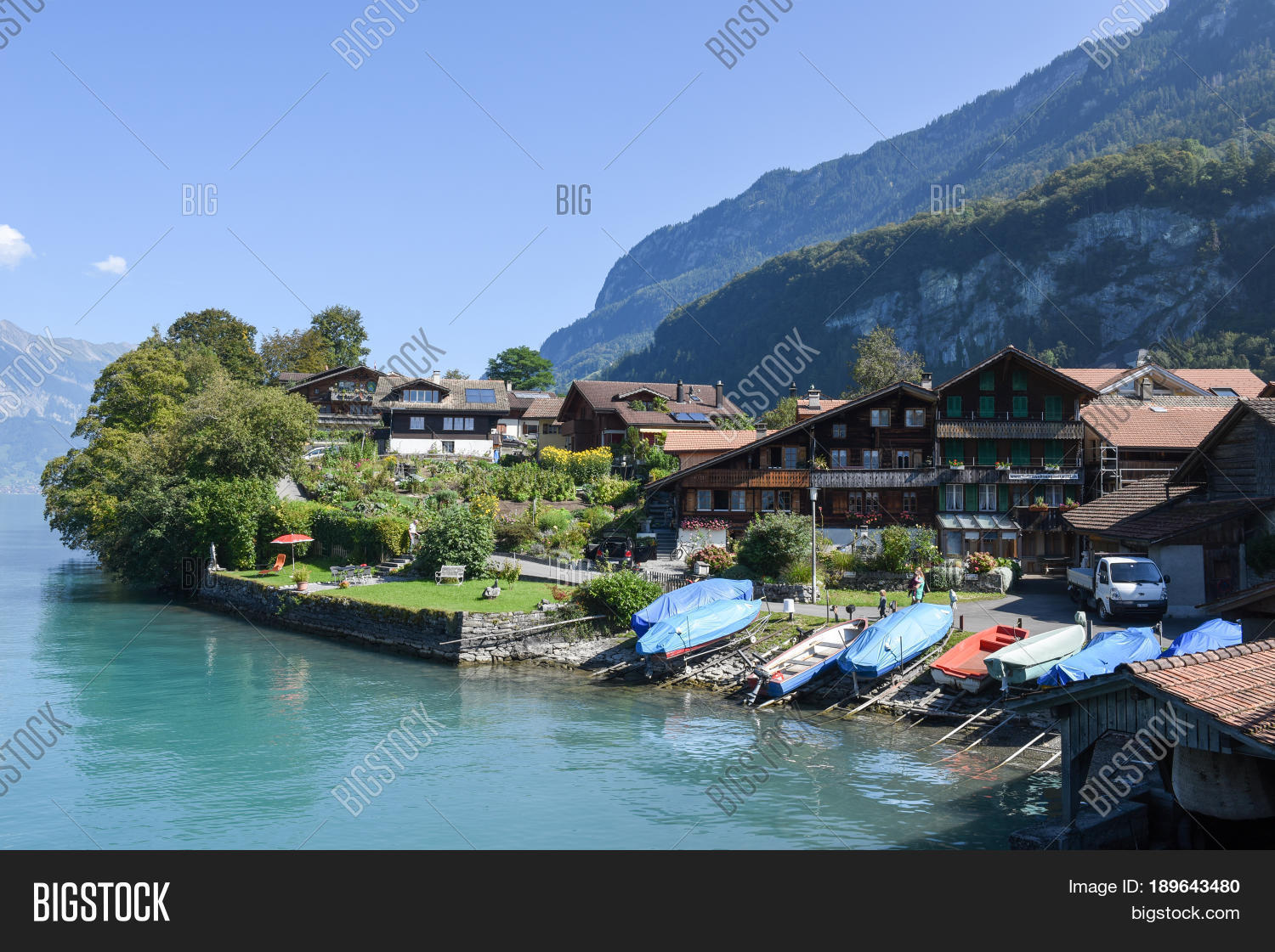 Iseltwald, Switzerland Image & Photo (Free Trial) | Bigstock