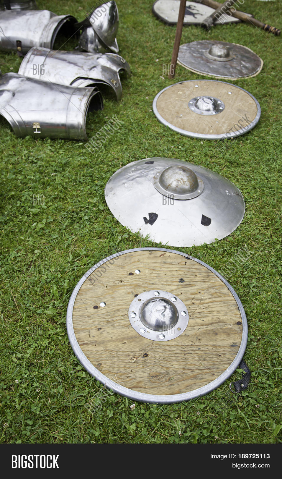 Old Medieval Shields Image & Photo (Free Trial) | Bigstock