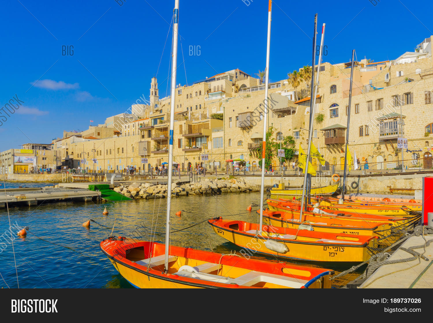 Old Port Jaffa, Now Image & Photo (Free Trial) | Bigstock