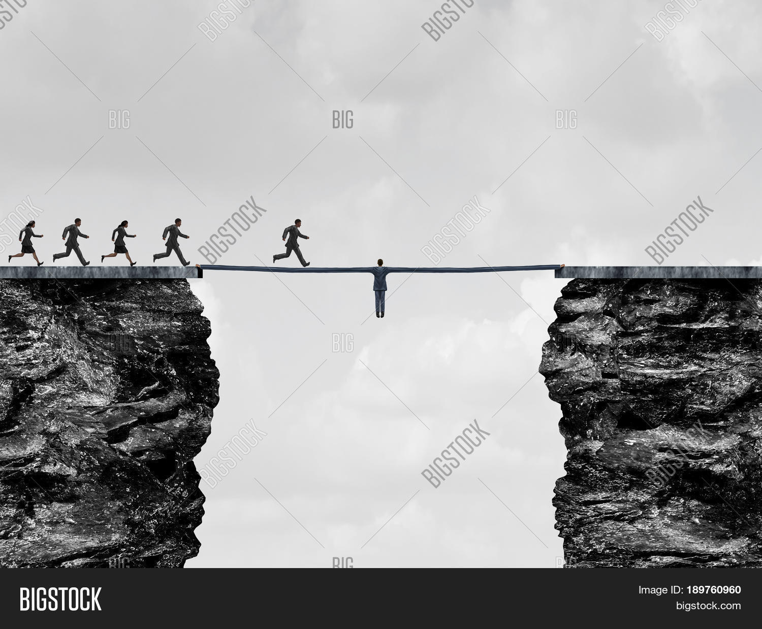 Leadership Bridge Image & Photo (Free Trial) | Bigstock