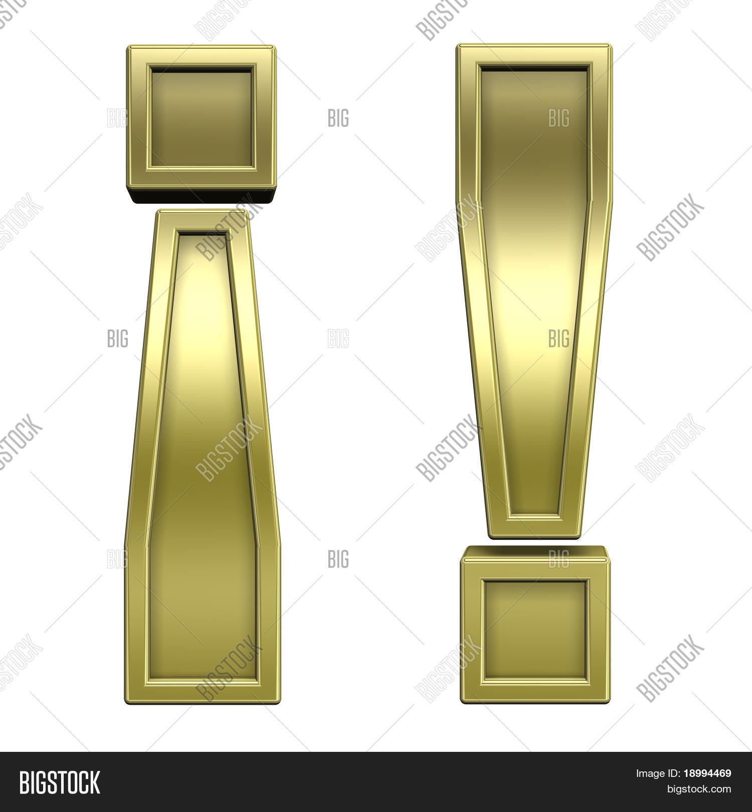 Exclamation Mark Shiny Image & Photo (Free Trial) | Bigstock