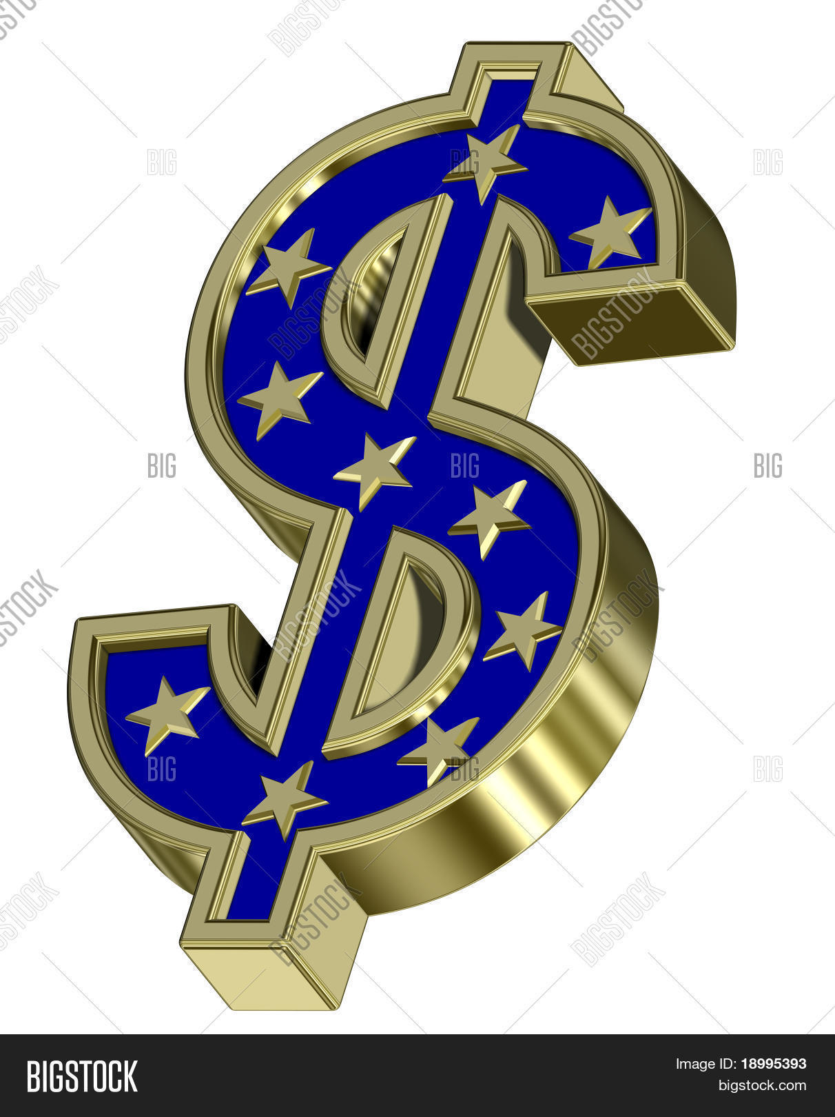 Gold Dollar Sign Image & Photo (Free Trial) | Bigstock