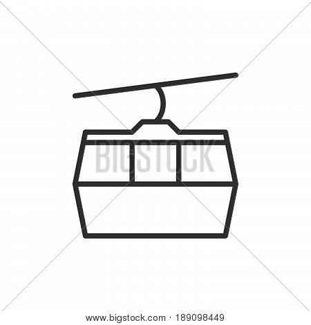 Cable Car Line Icon Vector & Photo (Free Trial) | Bigstock