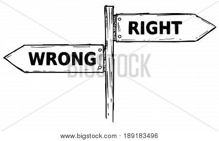 Wrong Path Images, Illustrations & Vectors (Free) - Bigstock