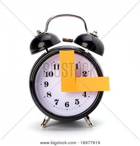 Alarm Clock Sticky Image & Photo (Free Trial) | Bigstock