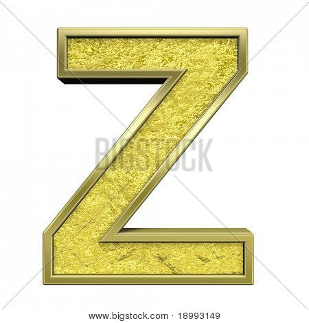 One Letter Gold Cast Image & Photo (Free Trial) | Bigstock