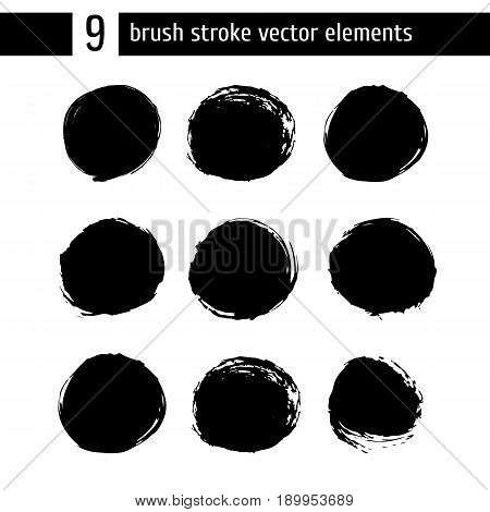 Hand Drawn Ink Bruch Vector & Photo (Free Trial) | Bigstock