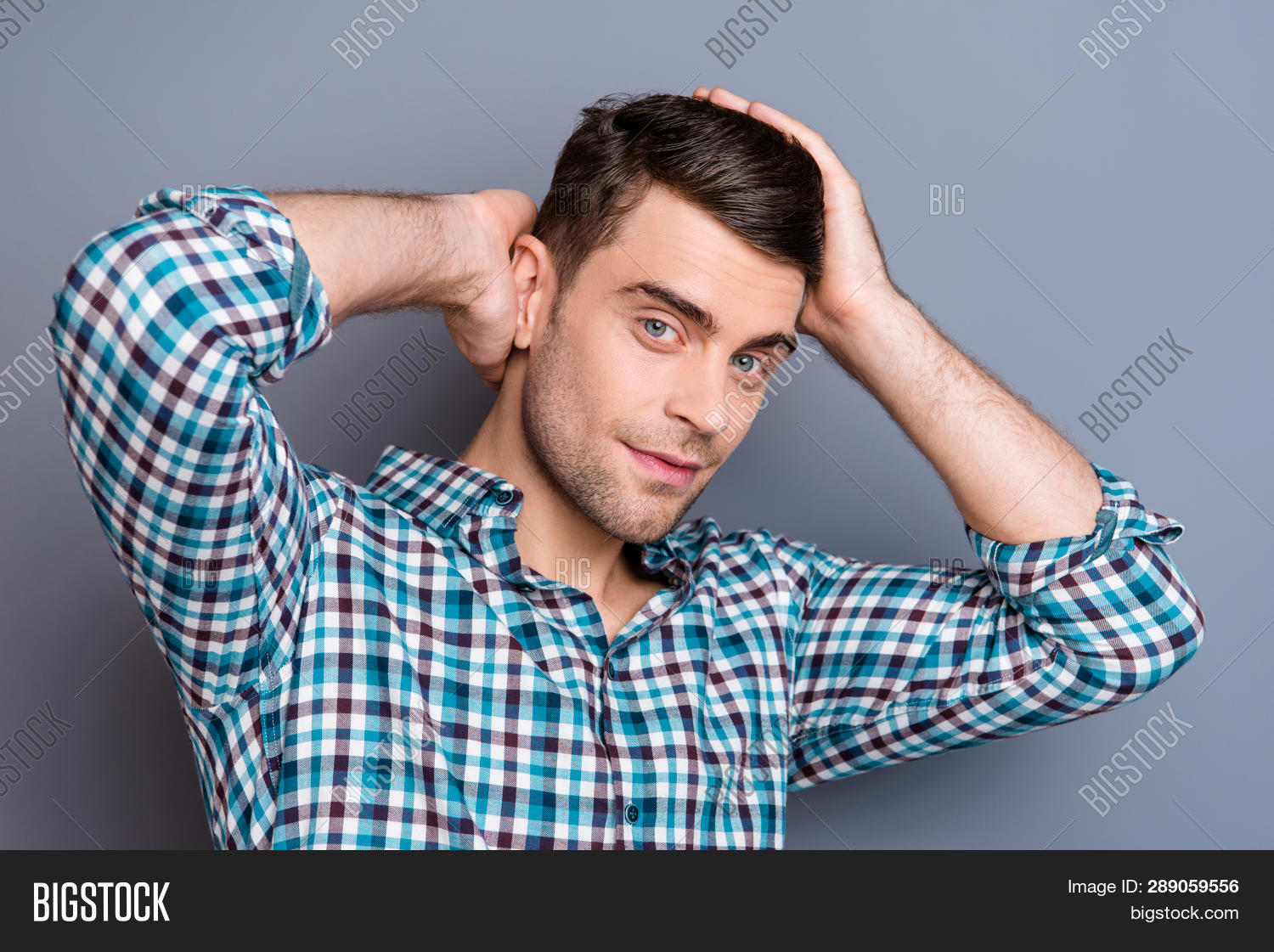Attractive Man Hands