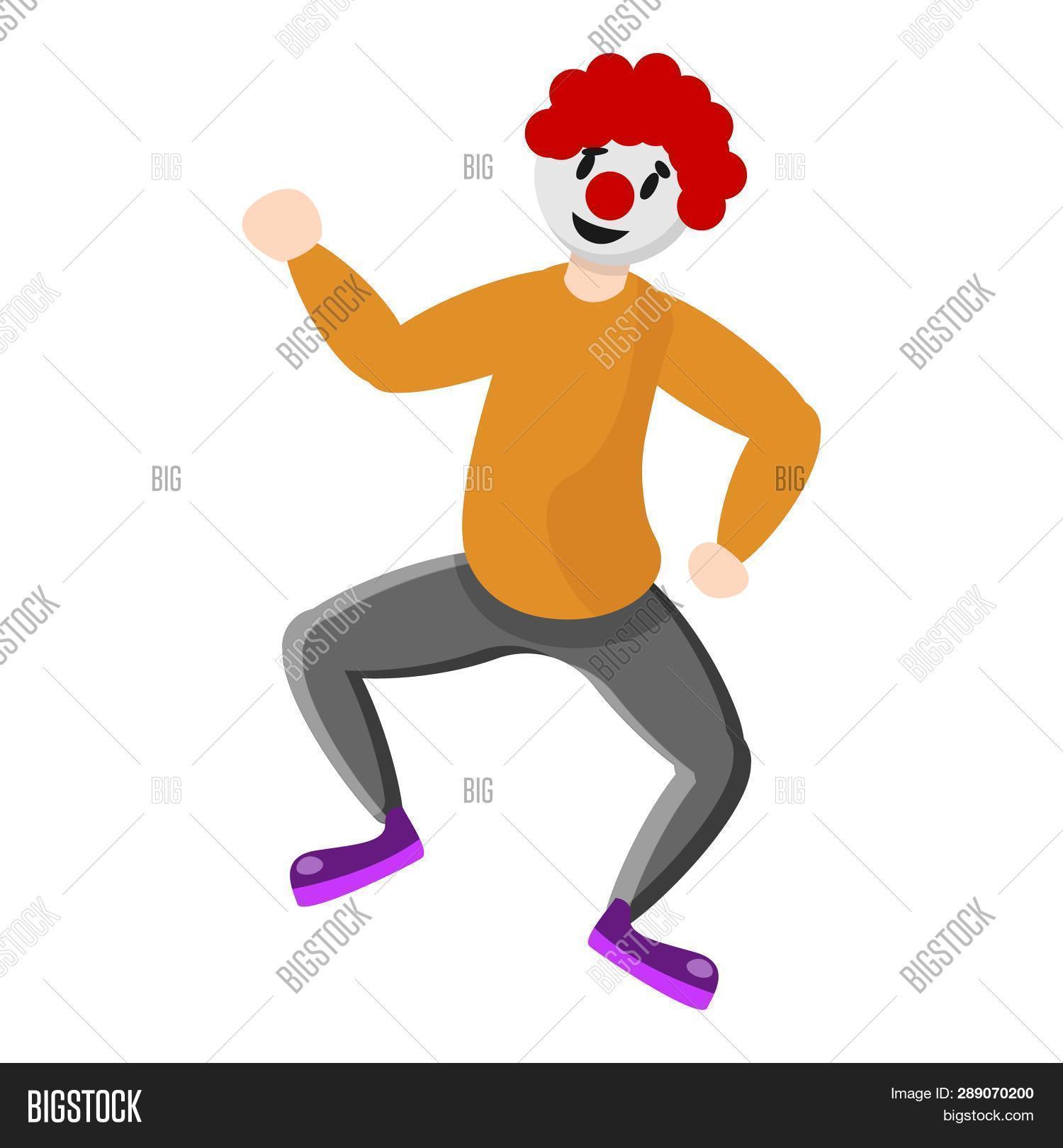 Dancing Clown Icon. Image & Photo (Free Trial) | Bigstock