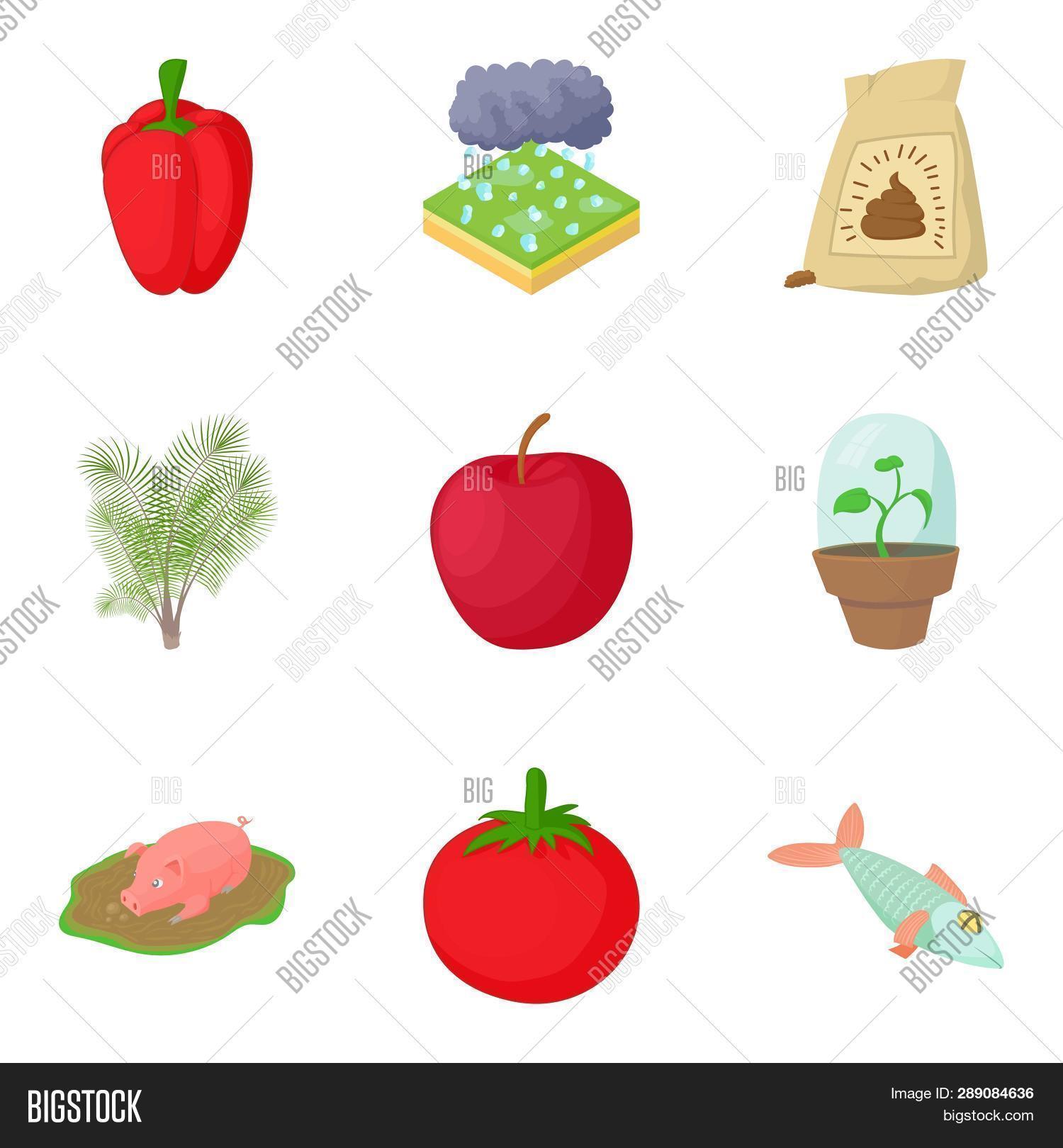 Peasant Farming Icons Image & Photo (Free Trial) | Bigstock
