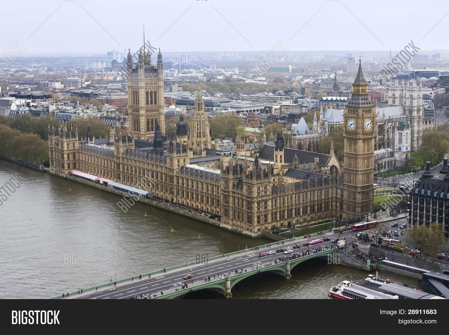 Aerial View Big Ben Image & Photo (Free Trial) | Bigstock