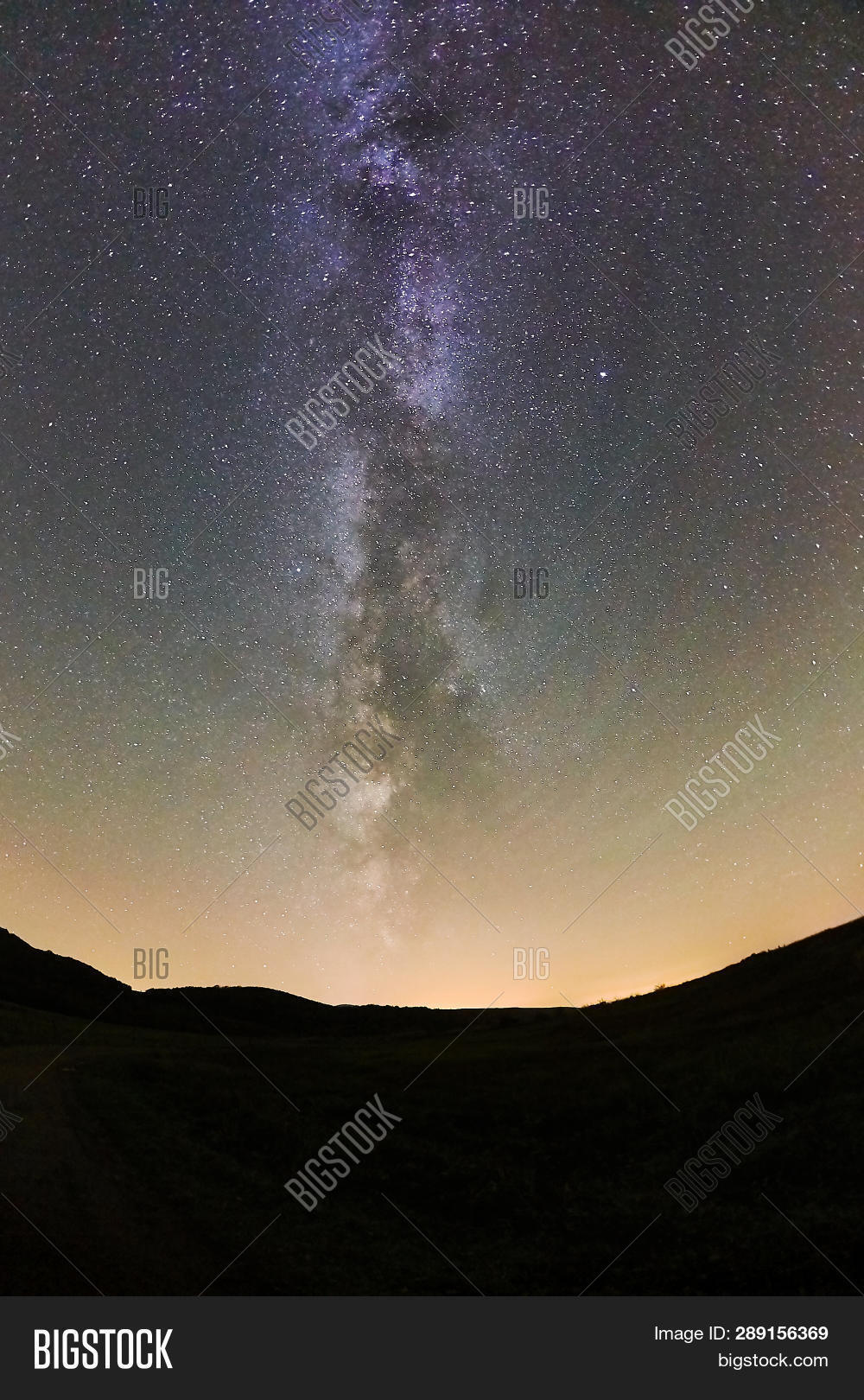 Starry Sky On Clear Image & Photo (Free Trial) | Bigstock
