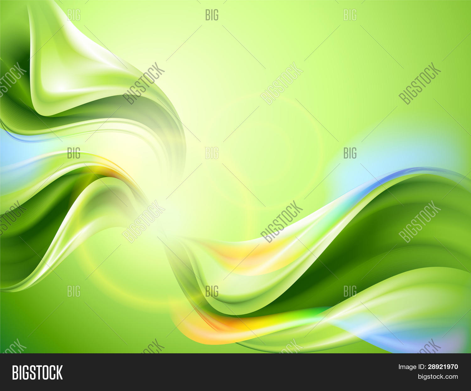 Abstract Green Vector & Photo (Free Trial) | Bigstock