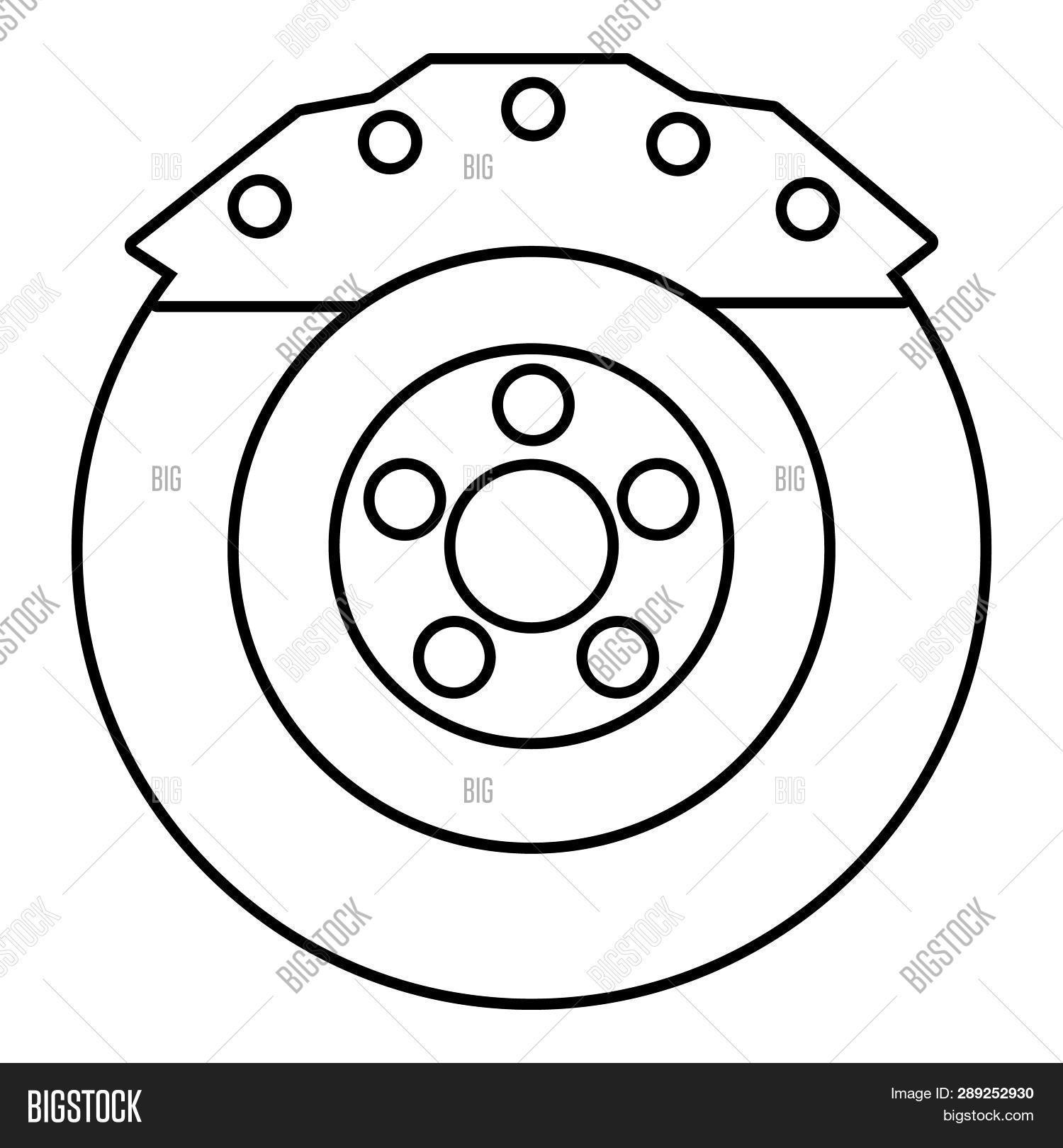 Imagen y foto Brake Shoe Icon. (prueba gratis) | Bigstock