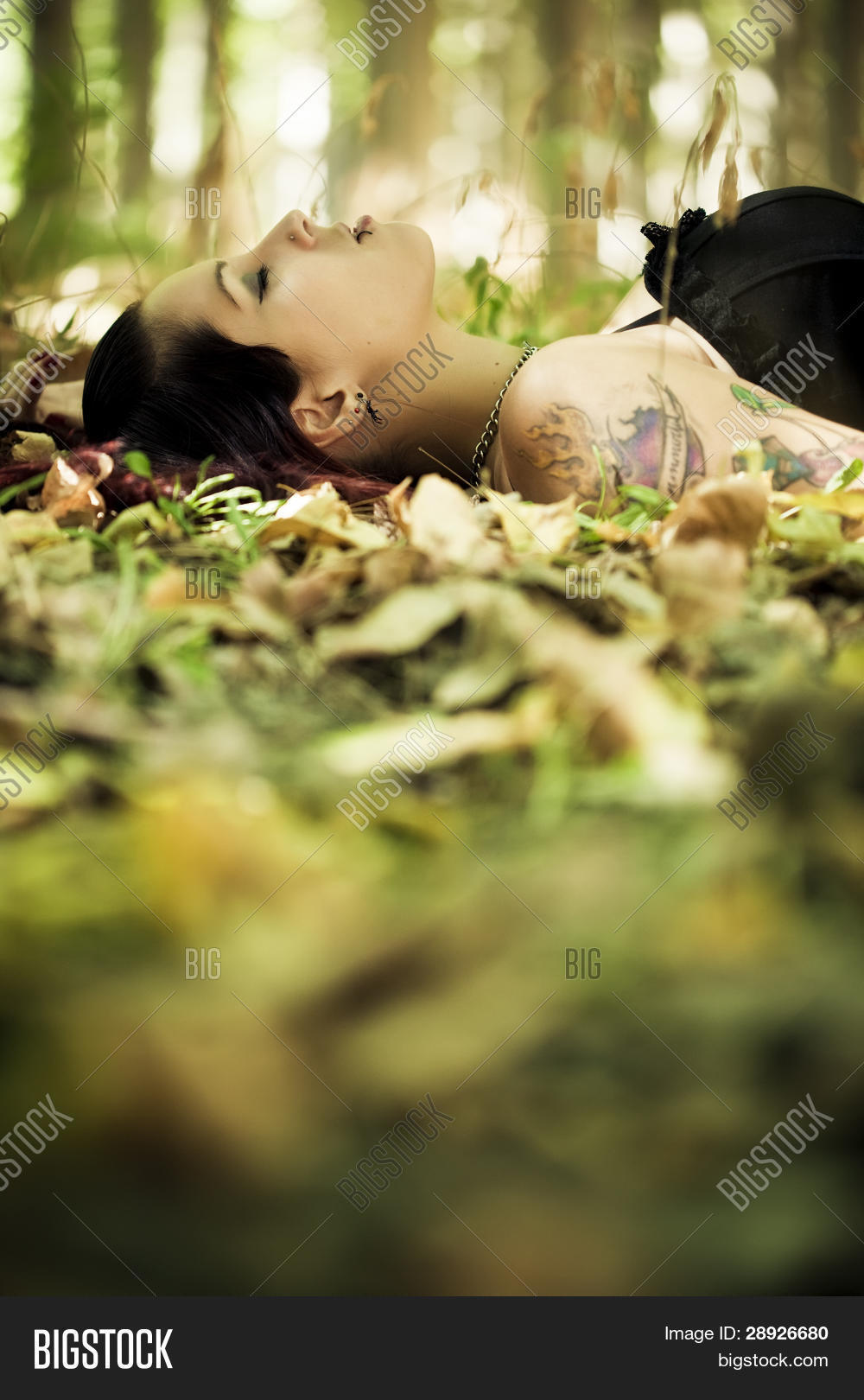 Young Beautiful Gothic Image & Photo (Free Trial) | Bigstock