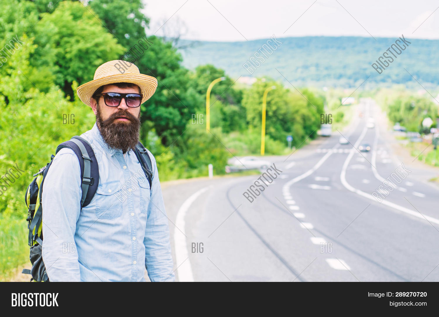 Man Edge Highway Image & Photo (Free Trial) | Bigstock