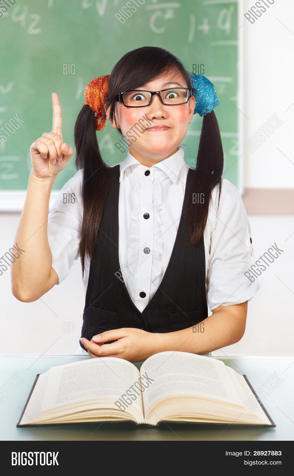 Nerd Chinese Female Image & Photo (Free Trial) | Bigstock