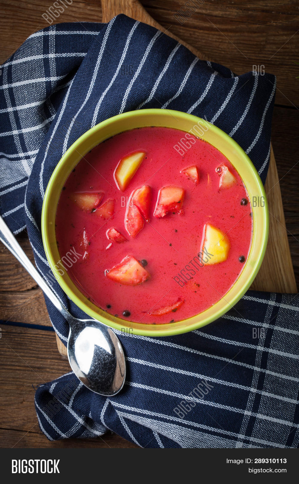 Vegetarian Red Soup - Image & Photo (Free Trial) | Bigstock