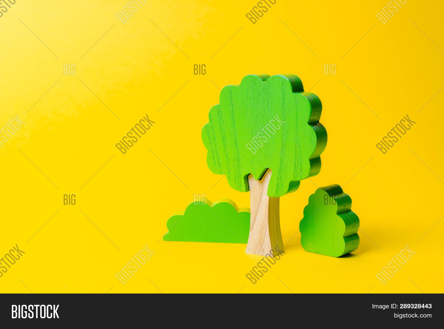 Wooden Figures Trees Image & Photo (Free Trial) | Bigstock