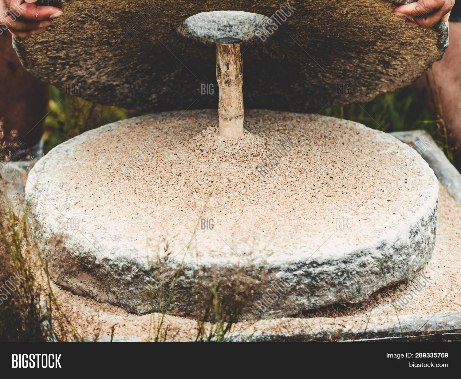 Ancient Quern Stone Image & Photo (Free Trial) | Bigstock