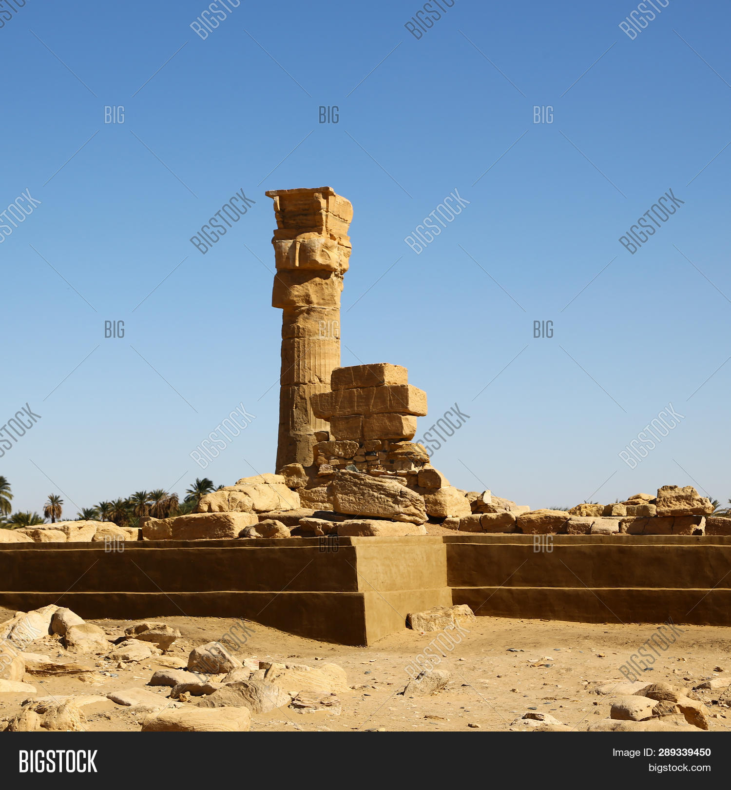Soleb Antique Temple Image & Photo (Free Trial) | Bigstock